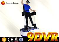 China Shooping Mall Electric System 9d Vr Standing Up Cinema From Purple Horn for sale