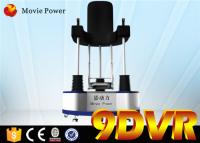 China 3-Dof Electric Platform 9d Vr Cinema Roller Standing Up Coaster Simulator Ride for sale