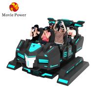 China 9d VR Theme Park Cinema Virtual Reality Roller Coaster Simulator 6 Seats Vr Game Machine for sale