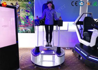 China Manual / Automatic Joystick Standing Up 9D VR 3 - Dof Electric Platform for sale