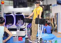 China Professional Standing Up 9D VR Standing Roller Coaster 9D Cinema Simulator for sale