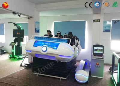 China Electric Cylinder  VR 5D/9D Cinema Luxury 6 Seats Cool Appearance Simulator for sale