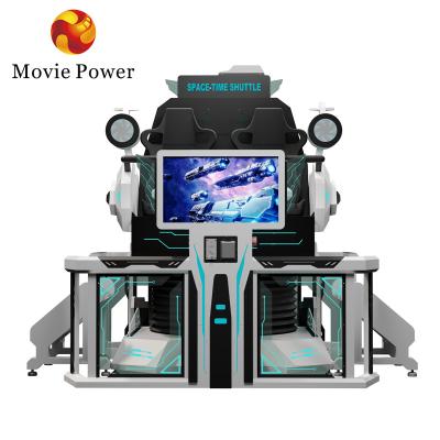 China 360 Vr Rotation Roller Coaster Fly 9d Cinema Simulator Double Seats Indoor Playground Equipment for sale