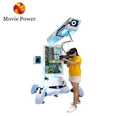 China 1 Player Vr Shoot Machine Standing Virtual Reality 9d Gun Game Machine Coin Operated for sale