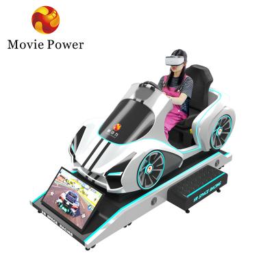 China 9d Virtual Reality Car Driving Simulator Cockpit With Motion Platform Vr Racing Game Machine for sale
