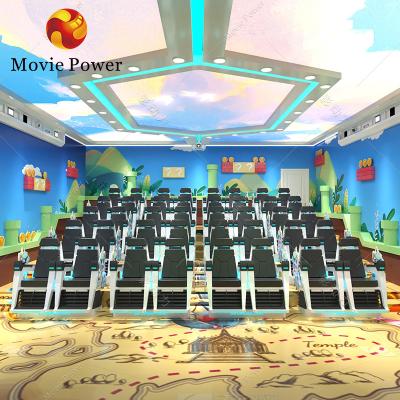 China Customized 7d 4d 5d Motion Cinema Simulator Chair With 6 Dof Electric Platform for sale