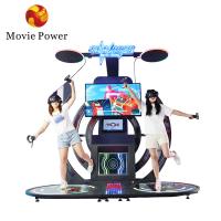 China Music Training Simulator Arcade Machine Interactive Full Motion Flight VR Music Dance Game for sale