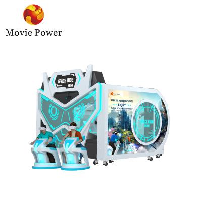 China 23KW Vr Flight Simulator Cockpit 2 Seats Virtual Reality Arcade 9d Cinema for sale
