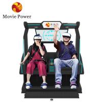 China 2 Seater Roller Coaster 9d Vr Cinema Simulator Motion Chair Virtual Reality Game Machine Arcade for sale
