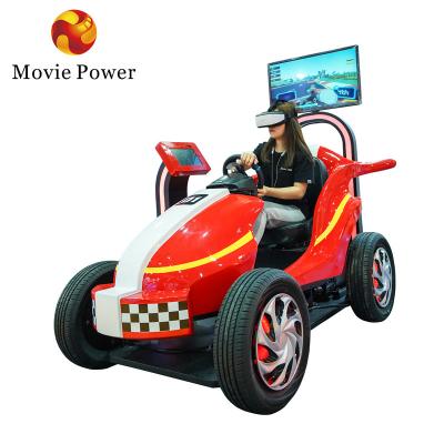 China 9D Kids Car Racing Game VR Driving Simulator For Amusement Park for sale