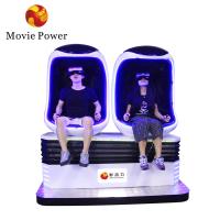 China 2 Players Virtual Reality 9d Egg Chair Vr Roller Coaster Game Machine for sale