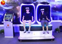 China 9D Virtual Reality Simulator Electric 360 Degree Motion VR Egg Shaped Chair Simulator for sale