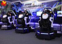 China Attractive Car Racing VR 9D Simulator Electric Dynamic Platform VR Driving for sale