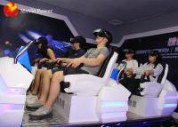 China Six Seats Player 9D Simulator 9D VR Cinema CE Certificate For Amusement Park for sale
