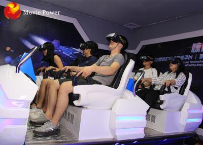 China Six Seats Player 9D Simulator 9D VR Cinema CE Certificate For Amusement Park for sale