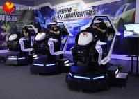 China 3 Dof Platform VR Car Racing 9D Simulator Supports Multiplayers Competition for sale
