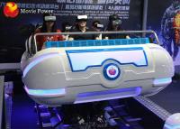 China Electric Cylinder  VR 5D/9D Cinema Luxury 6 Seats Cool Appearance Simulator for sale