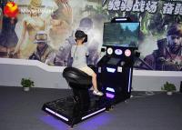 China Cool Motion Single Seat HTV VIVE Glasses VR Horse Racing Simulator Shooting Virtual Reality Cinema for sale