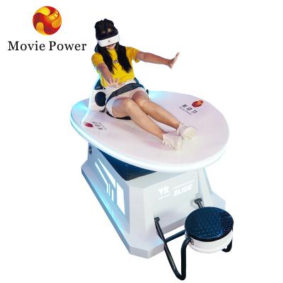 China Slide 9d Vr Game Machine Motion Simulator Game Arcade Cinema 9d Skateboard For Entertainment Park for sale