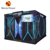 China Fiberglass 9d Vr Shooting Simulator Room Walking Platform Virtual Reality Games Multiplayer for sale