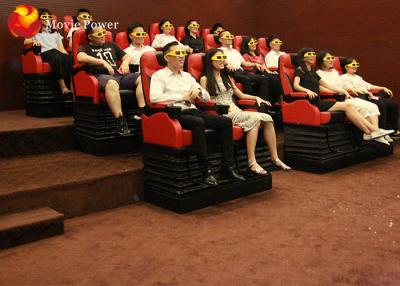 China 4D Movie Theater Thrill Rides Interesting Themes Movement Seats In Dubai Market for sale