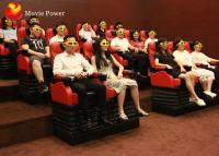 China 4D Cinema Roller Coaster For Amusement Themes Parks With Movement Seats for sale