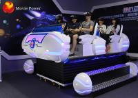 China Crazy Adventure Multiple-Light Body  6 Seater 9D Simulator Gun Shooting Games for sale