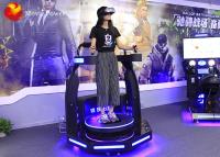 China Standing 9D Virtual Reality 360 Degree Rotation Adventure Experience Dynamic Platform for sale