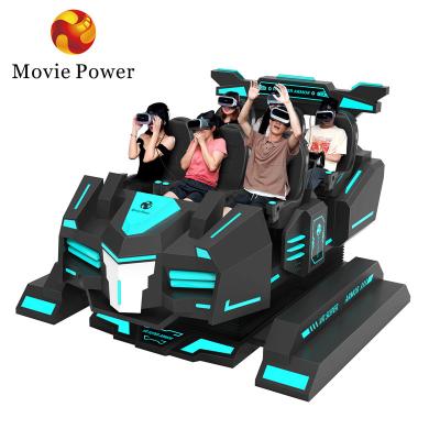 China 6 Seats Roller Coaster Virtual Reality Simulator 3d Vr Motion Chair For Amusement Park for sale
