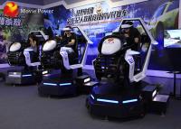 China Driving Test 9D Simulator VR Racing Car Interactive Driving Simulator Equipment for sale