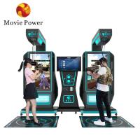 China Shooting Machine Virtual Reality Gun Arcade Machine 2 Player Amusement Ride 9d Vr Simulator for sale
