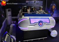 China Interactive Virtual Reality Equipment  6 Seats 6 DOF VR Cinema Simulator 9D VR for sale