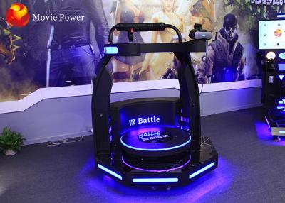 China Small Space Required 9D Simulator VR Free Battle 360 Degree Rotating Shooting Games for sale