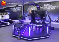 China 360 Degree Blue Lights Immersive 9D Vr Htc Vive Standing Interactive Shooting Game for sale