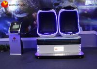 China Double Chair Virtual Reality Egg Vibration Seats 9D Simulator With 4 Effects for sale