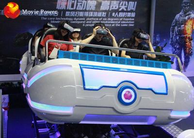 China Exciting Movement 6 Degree Of Freedom Capsule Design 9D VR Cinema Exciting Movement for sale