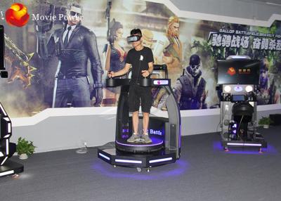 China Real Virtual Device 9D Simulator 360 Degree Rotation Shooting Gun Game Machine 9D Cinema for sale