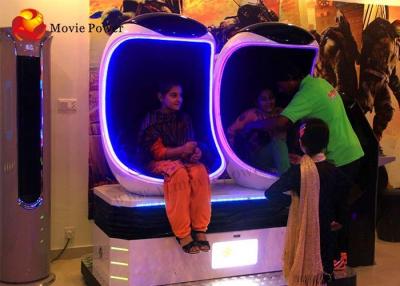 China Motion Simulator Patform 9D VR Cinema 360 Degree 3dof  6dof Double Seats for sale