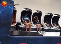 China Virtual Reality Egg Chair / 9D VR Cinema With 1 / 2 / 3 Seats for sale