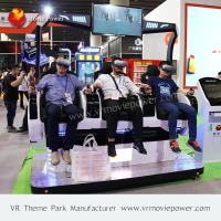 China 3 Seats Vertual Reality Experinece Vr Cinema Simulator With Electric Control System for sale