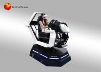 China Thrilling Car Racing 9D Simulator Entertainment , VR Driving Racing Game Machine for sale
