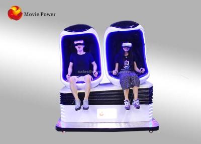 China Dynamic Games 2 Seats 9D VR Cinema / Virtual Reality Roller Coaster Movie for sale
