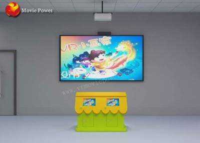 China MR Business Interactive Projector Games 3d Video AR Children Painting Machine for sale
