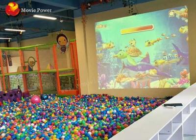 China Kids Entertainment Interactive Projector Children Theme Park Ball Pool Zorbing Ball Gaming Equipment for sale