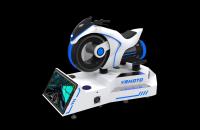 China Purple Horn F1 Simulator Chair / Immersive Moto Riding VR Motorbike for sale