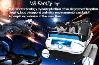 China Home Theater System Dynamic 9D VR Cinema Virtual Room Simulator Motion Platform for sale