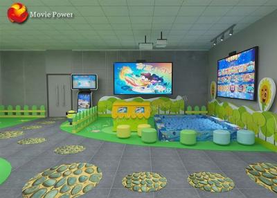 China VR Amusement Park Indoor Interactive Projection Children Painting Game Machine 1.5 KW for sale