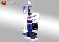 China SGS Standing Up 9D VR Virtual Reality Treadmill Motion Shooting Simulator Games for sale