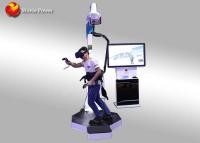China Interactive Shooting Game Standing Up 9D VR Walking Platform 1320 * 1060 * 2340mm for sale