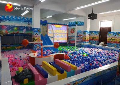 China Indoor Magic Ball Shooting Game With System Projector Resolution 1280x800 for sale